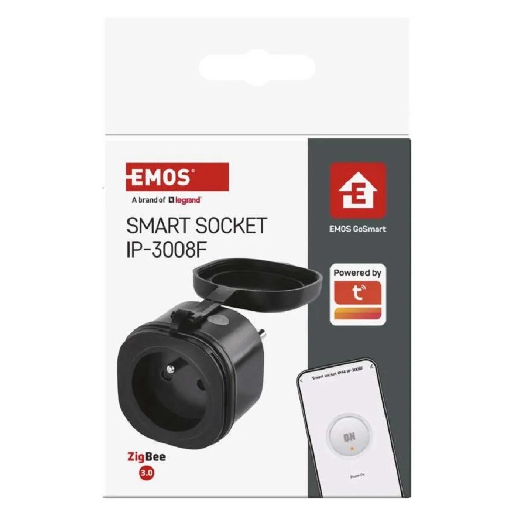 Emos GoSmart Zigbee zásuvka IP44 IP-3008F koupit v OBI