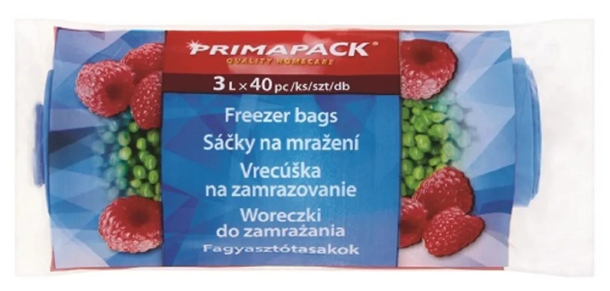 PrimaPack Sáčky do mrazničky 3 l, 40 ks nakoupit u OBI