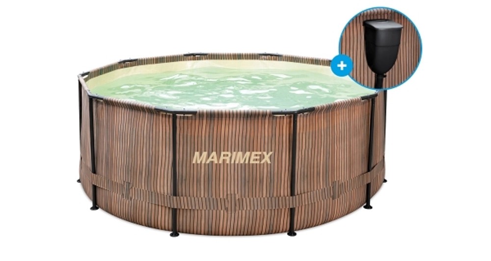 MARIMEX Bazén Florida vč. skimmeru, teak, 3,05 x 0,91 m nakoupit u OBI