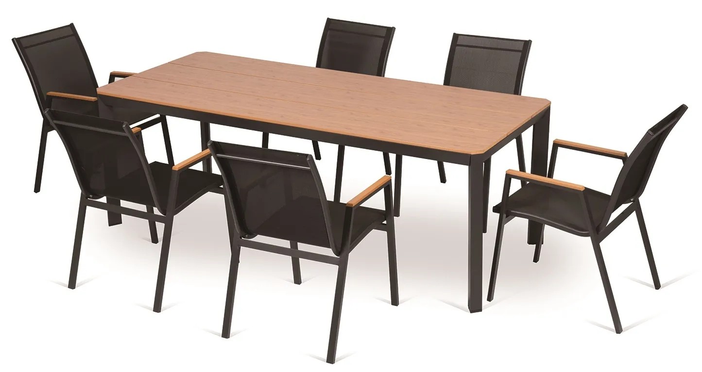 Zahradní stůl Oslo, artwood/hliník, 210 x 90 x 75 cm nakoupit u OBI