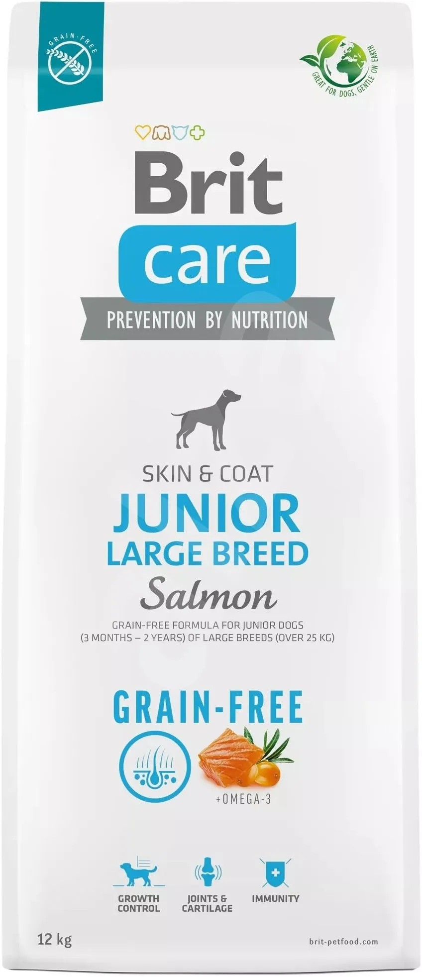 Brit Care Granule pro psy Grain-Free Junior Large Breed s lososem a ...