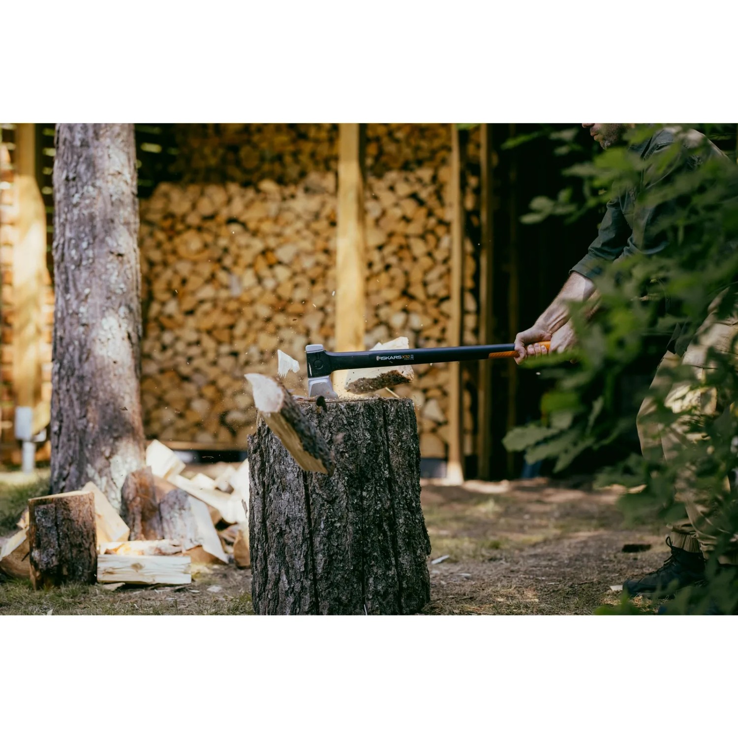 FISKARS Štípací sekera X-series (L) X32, 81,5 cm (1069108)