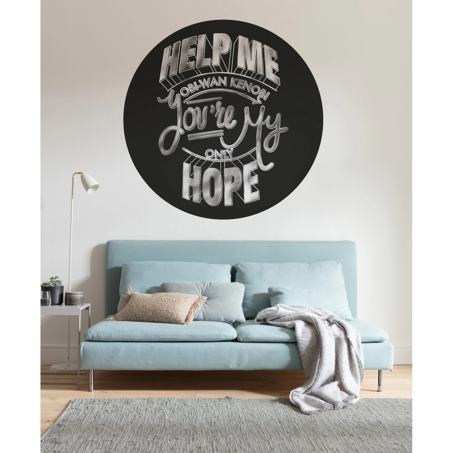 Komar Samolepicí vliesová fototapeta Dot Star Wars Help Me Obi pr. 125 cm nakoupit u OBI