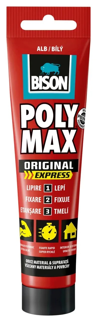 BISON Lepidlo montážní POLY MAX express white 165 g nakoupit u OBI