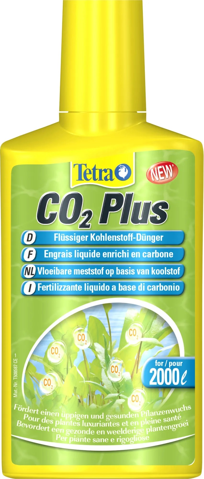 Tetra Přípravek dodávající uhlík do vody CO2 Plus 250 ml