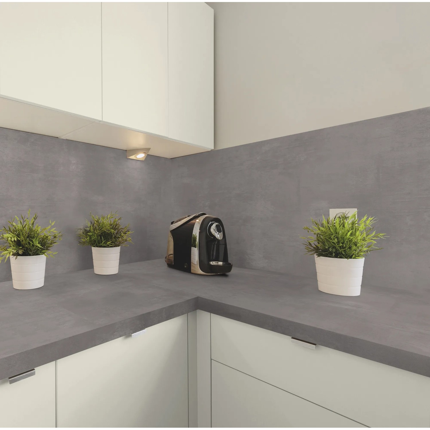 Kaindl CPL pracovní deska 44375 DP beton Art Pearl Grey 60 x 3,8 cm ...