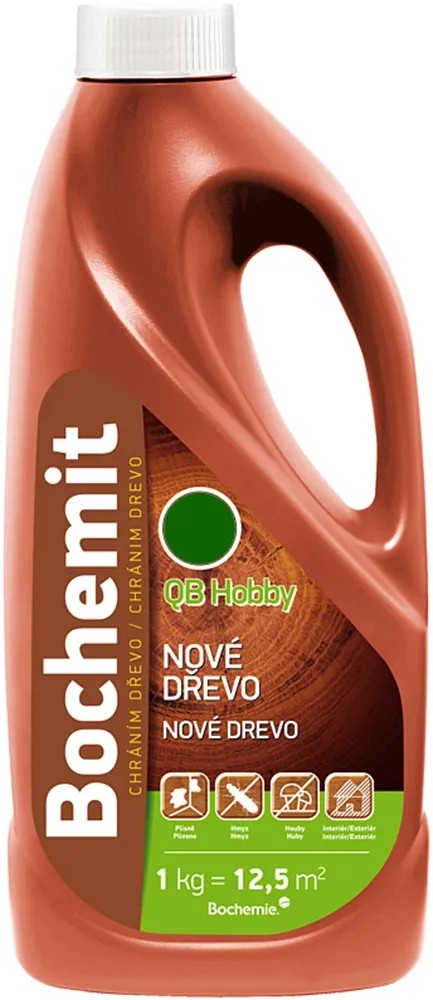 Bochemit QB Hobby ochrana dřeva zelený 1 kg koupit v OBI