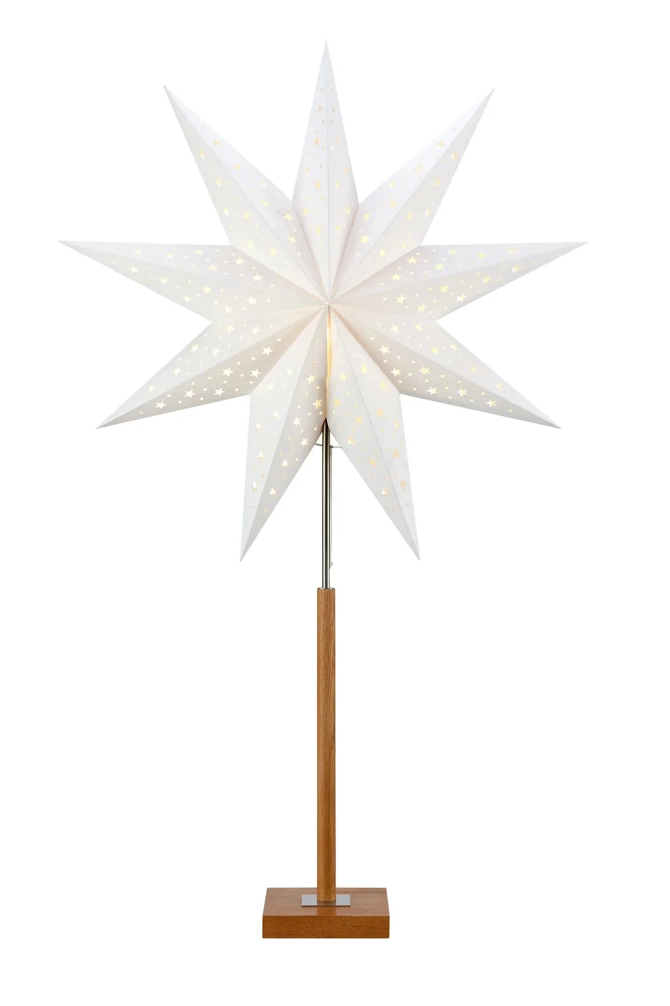 Markslöjd Stojací hvězda SOLVALLA bílá 1x E14 max. 25 W, 18 x 100 x 60 ...