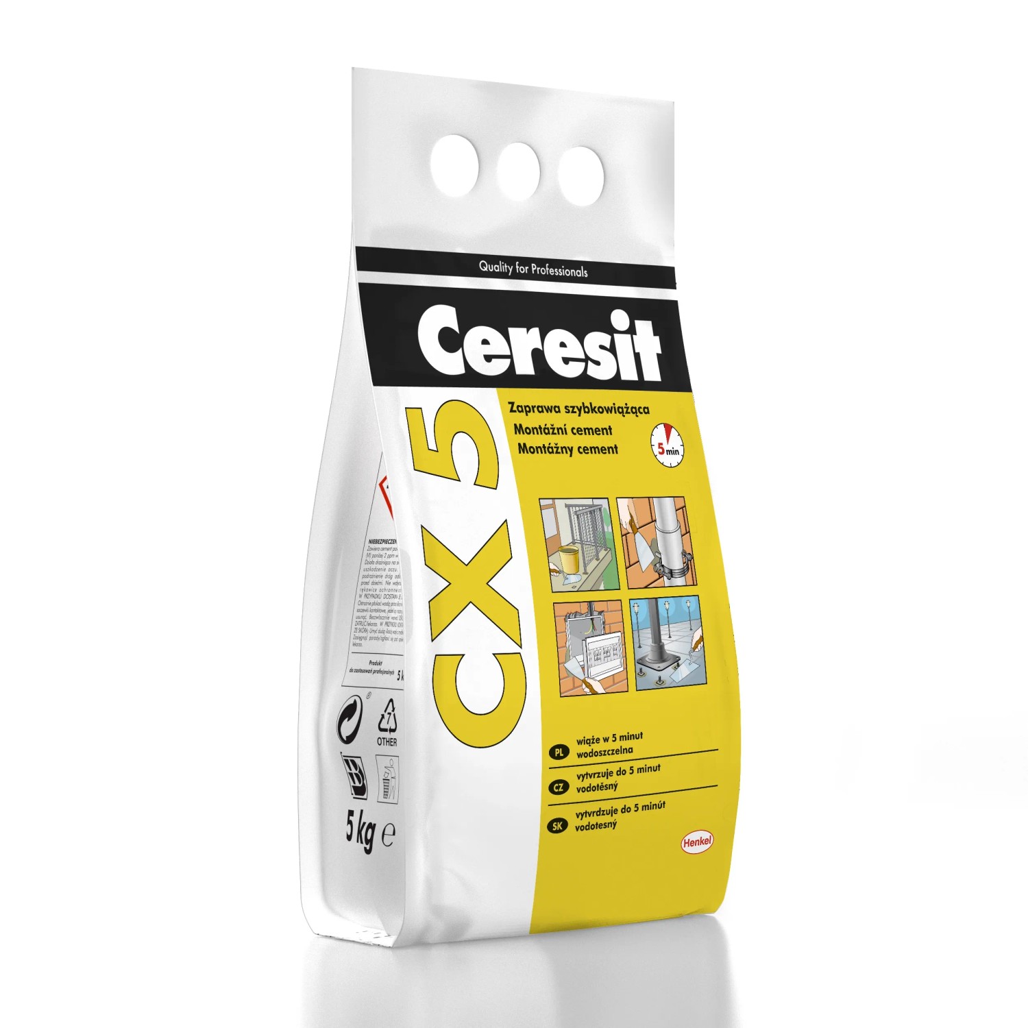 Ceresit Montážní cement CX 5 5 kg nakoupit u OBI