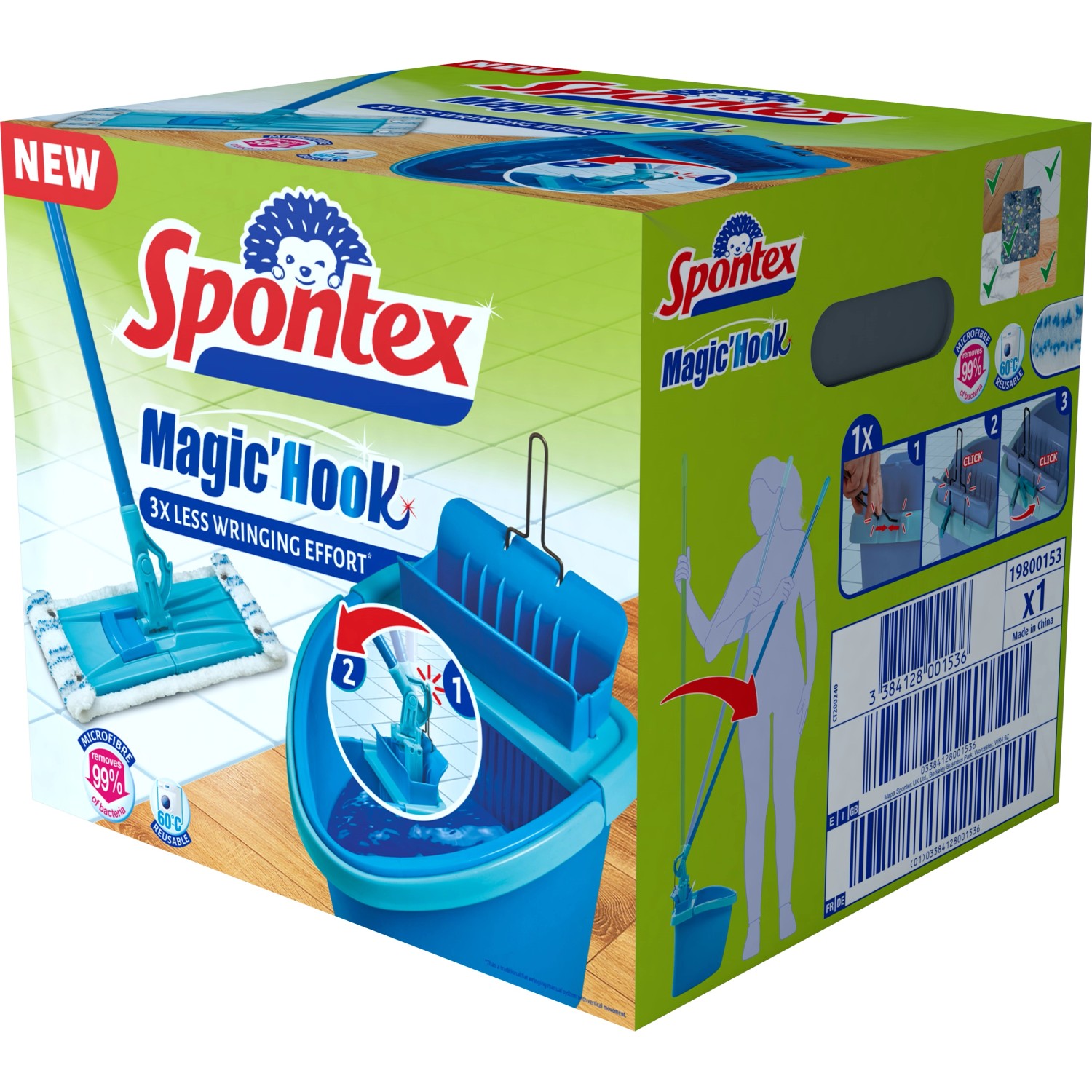 Spontex Systémový mop Magic Hook nakoupit u OBI