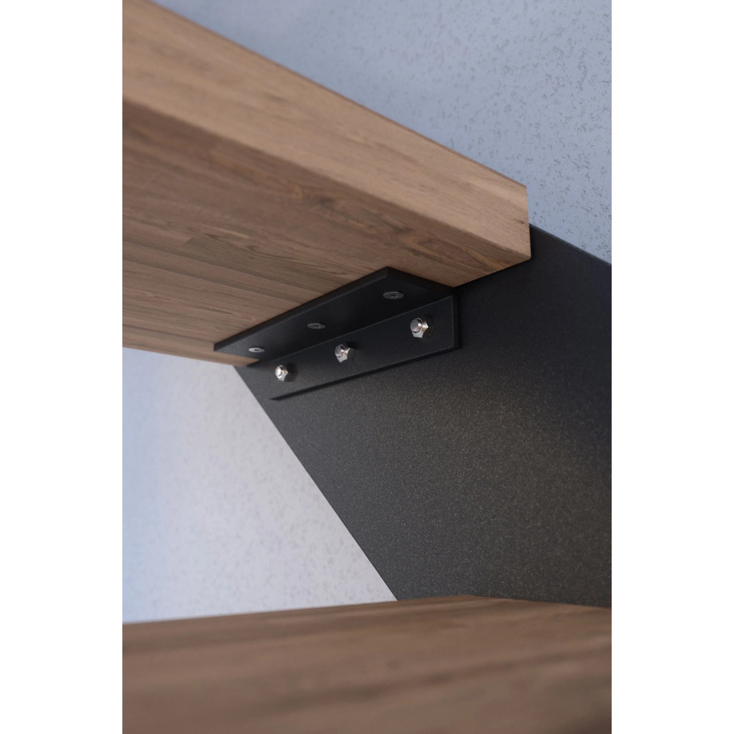 StarWood Kovové schody Kos 10 st. dub rustik přír. 107 cm design. zábr ...