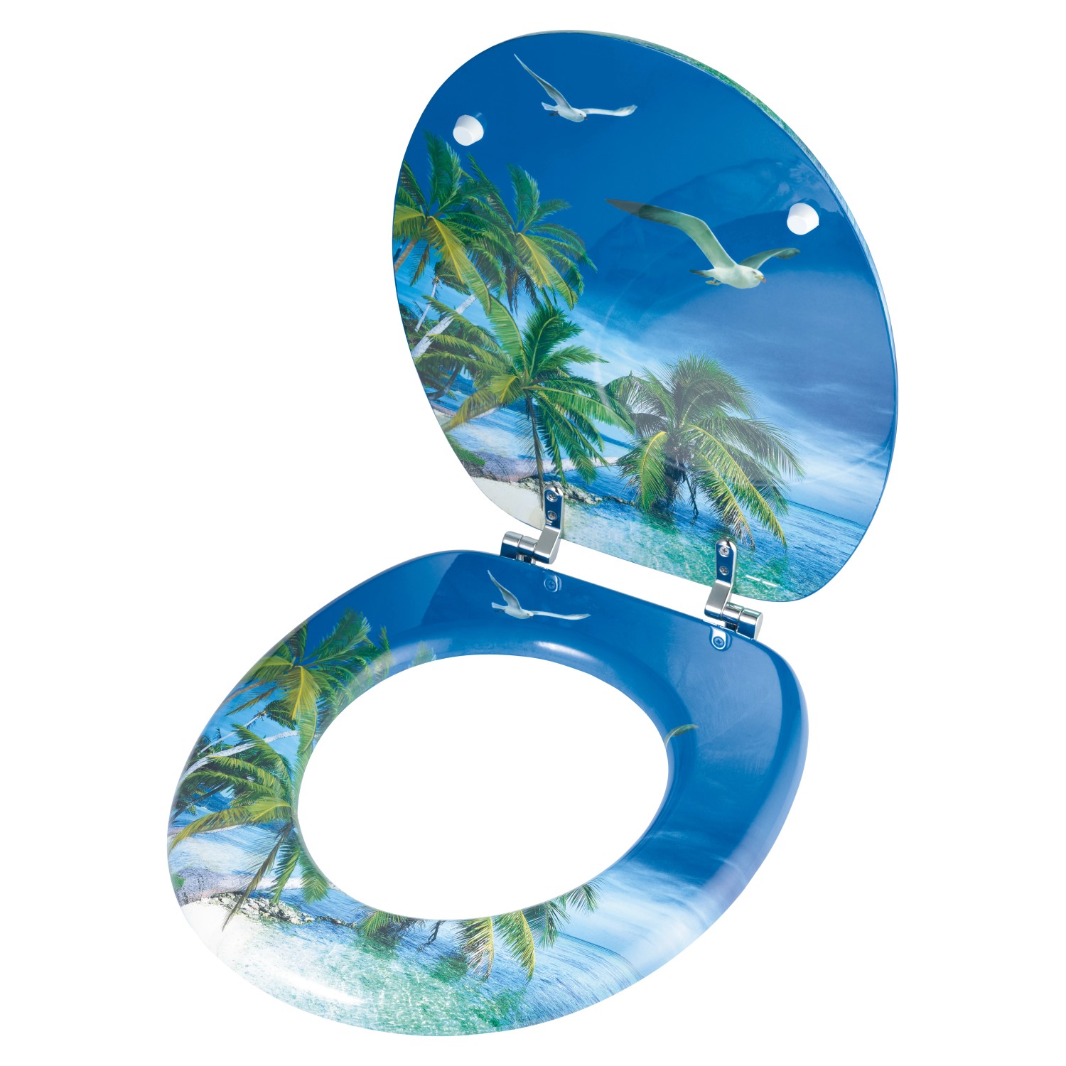 OBI WC sedátko Kalamos motiv palmy nakoupit u OBI