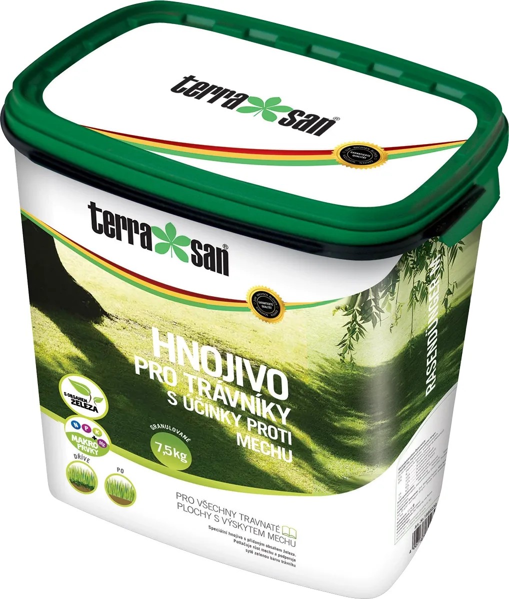 Terrasan Hnojivo pro trávníky proti mechu 7,5 kg