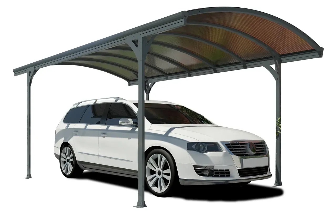 Tepro Přístřešek na auto Vitoria 5000 antracit 290 cm x 500 cm x 240 cm ...