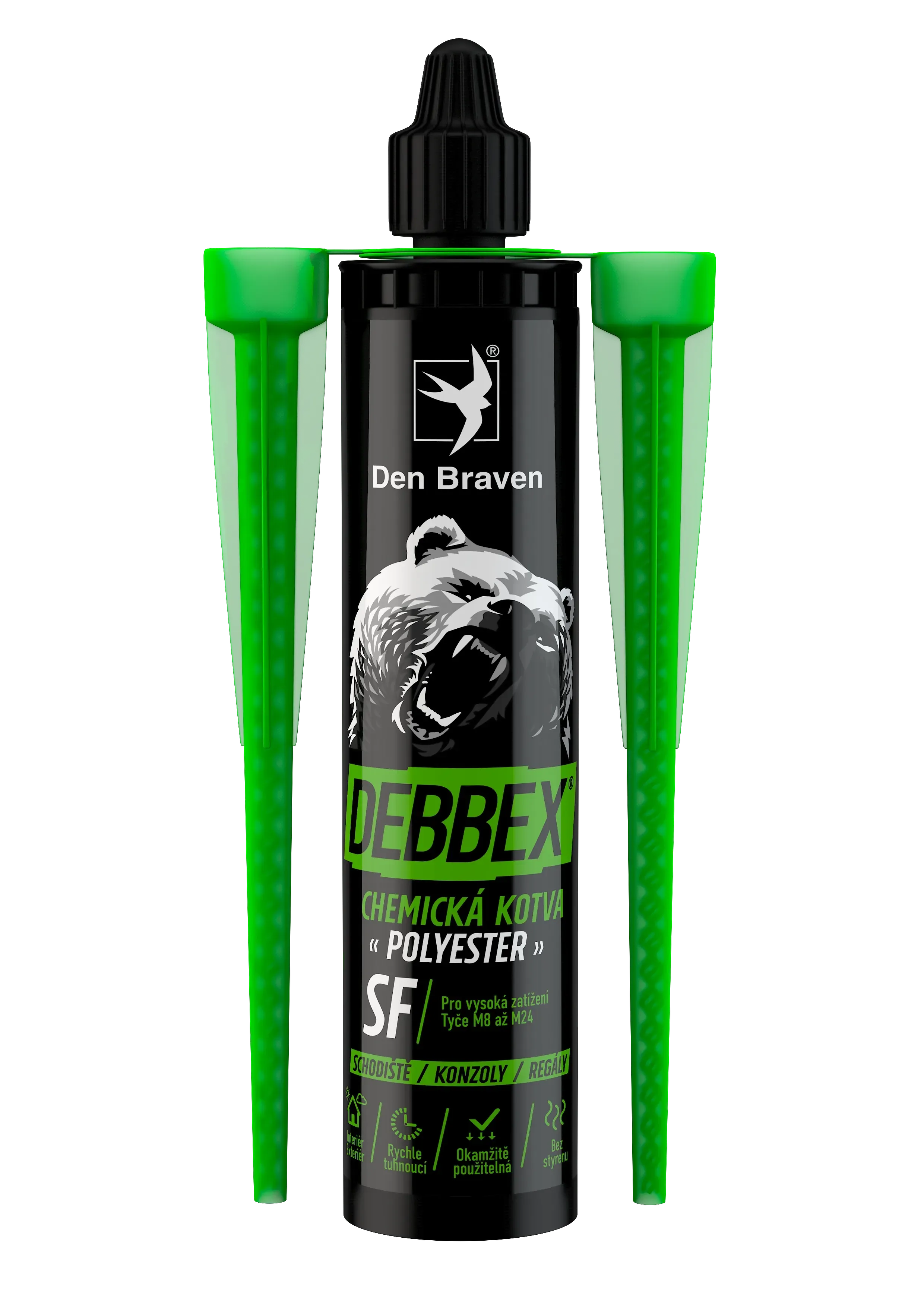 Den Braven Chemická kotva POLYESTER SF, bez styrenu, 165 ml koupit v OBI