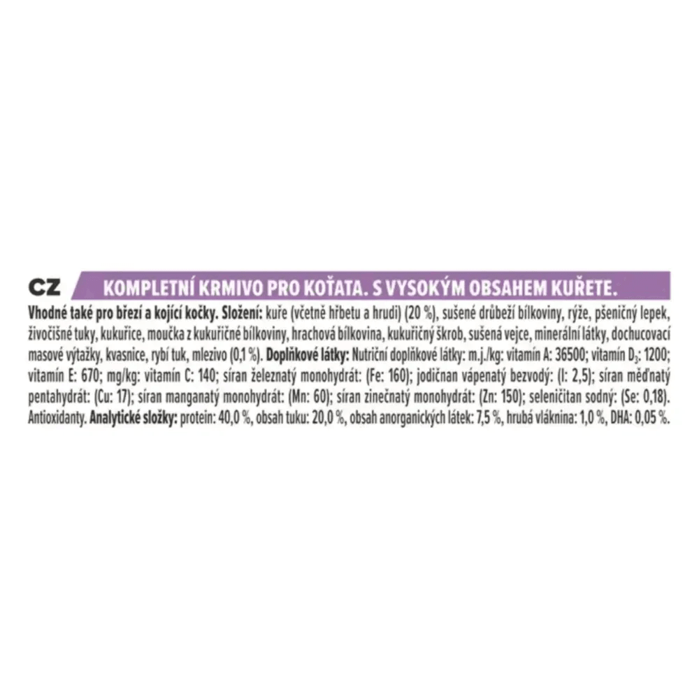 PRO PLAN Granule pro koťata Kitten Healthy Start kuře, 10 kg
