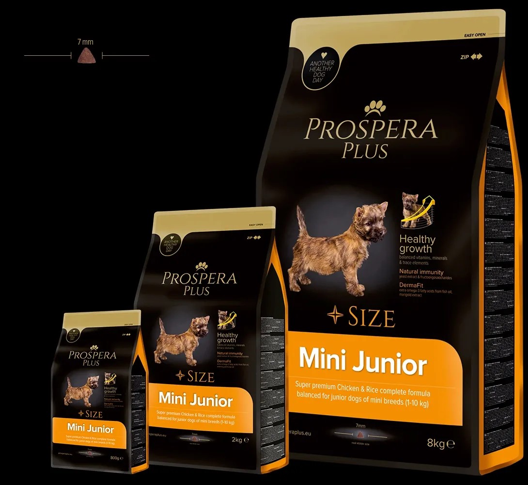 Prospera Plus Granule pro psy Mini Junior kuře s rýží, 800 g nakoupit u OBI