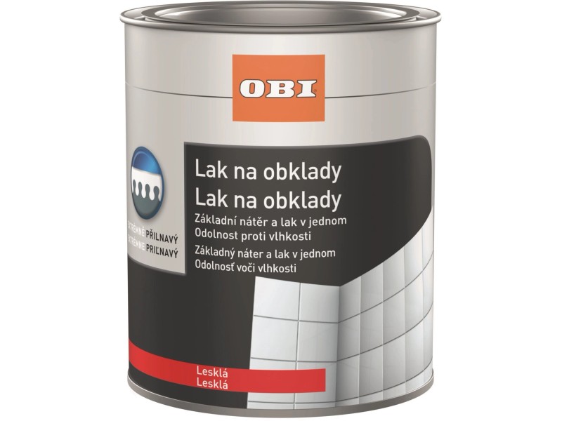 OBI Lak na obklady bílý lesklý 750 ml koupit v OBI