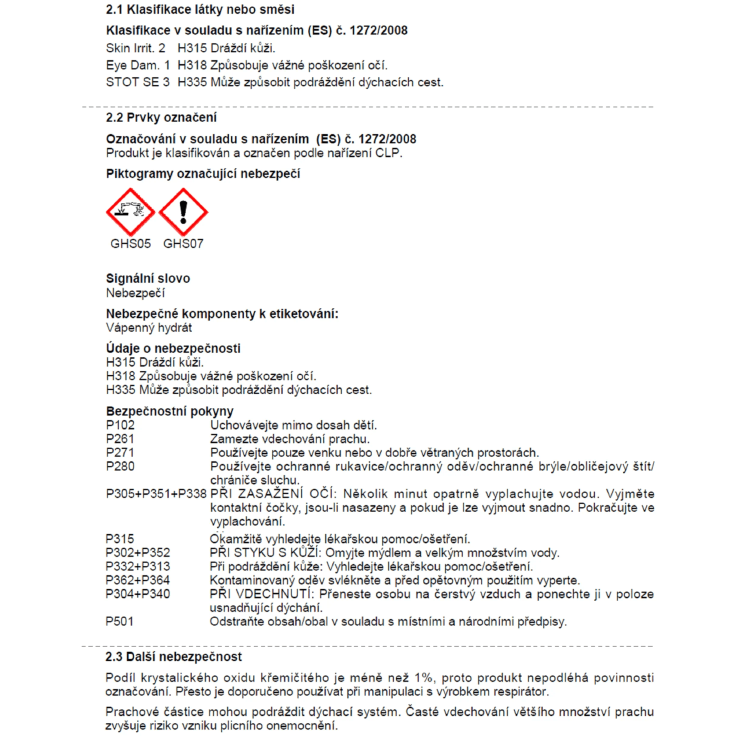 HASIT 160 Jemná vápenná omítka (štuk), zrnitost 0-0,5 mm, 30 kg