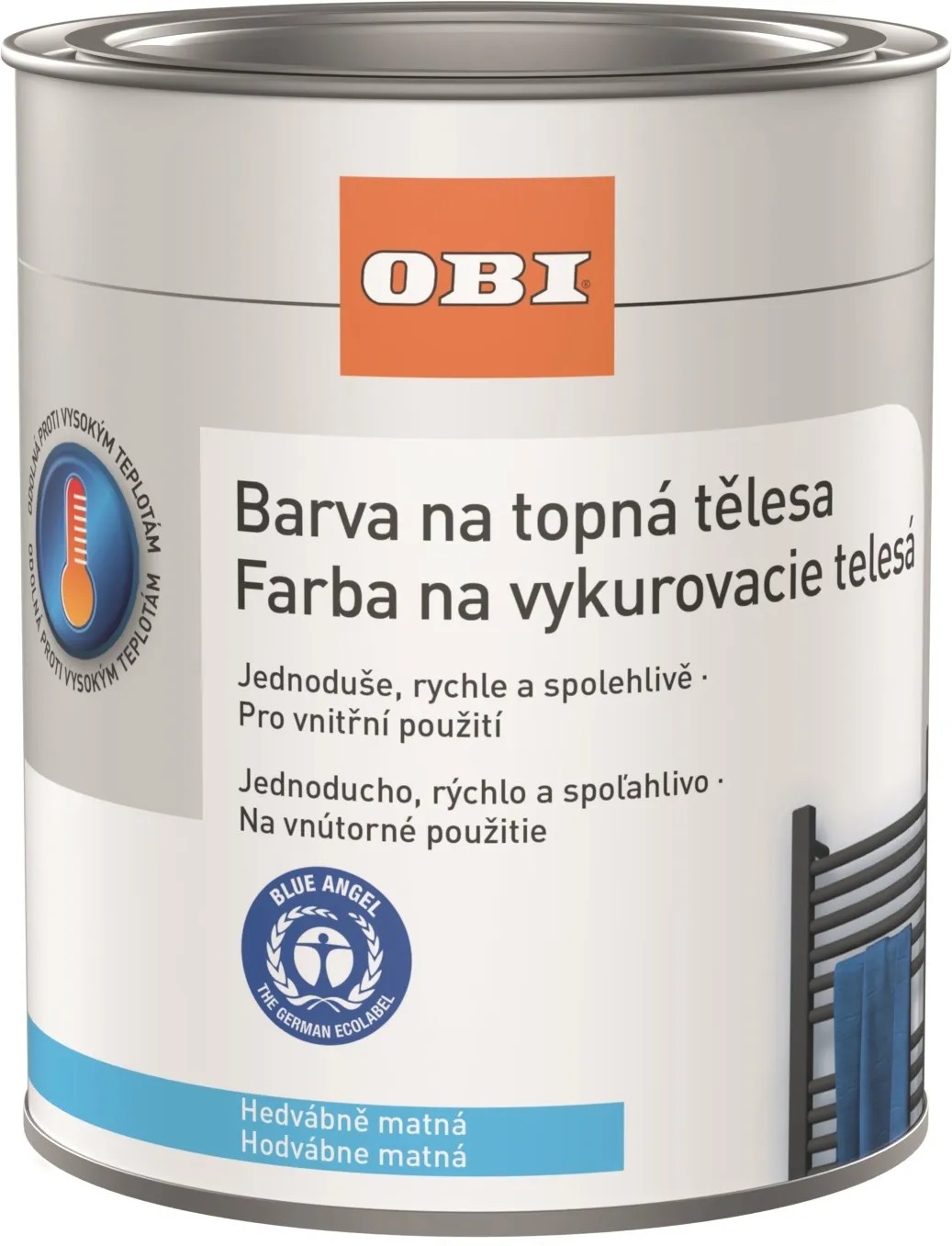 OBI Barva na topná tělesa hedvábně matná antracitová 375 ml nakoupit u OBI