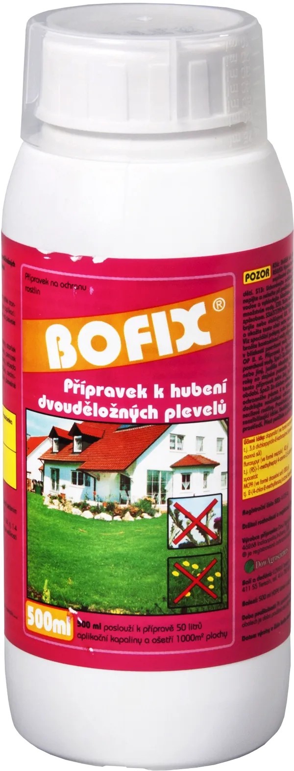 Lovela Přípravek k hubení dvouděložných plevelů BOFIX 500 ml nakoupit u OBI