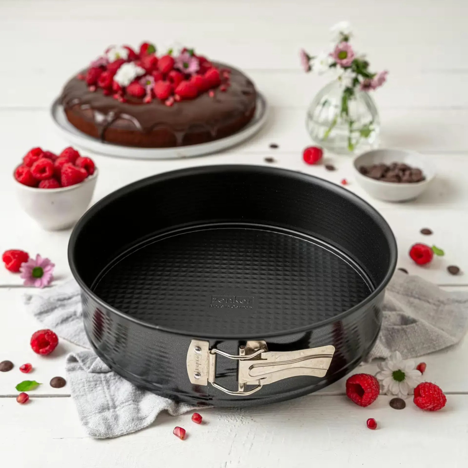 Zenker Forma na dort Perfect Black+, pr. 24 cm