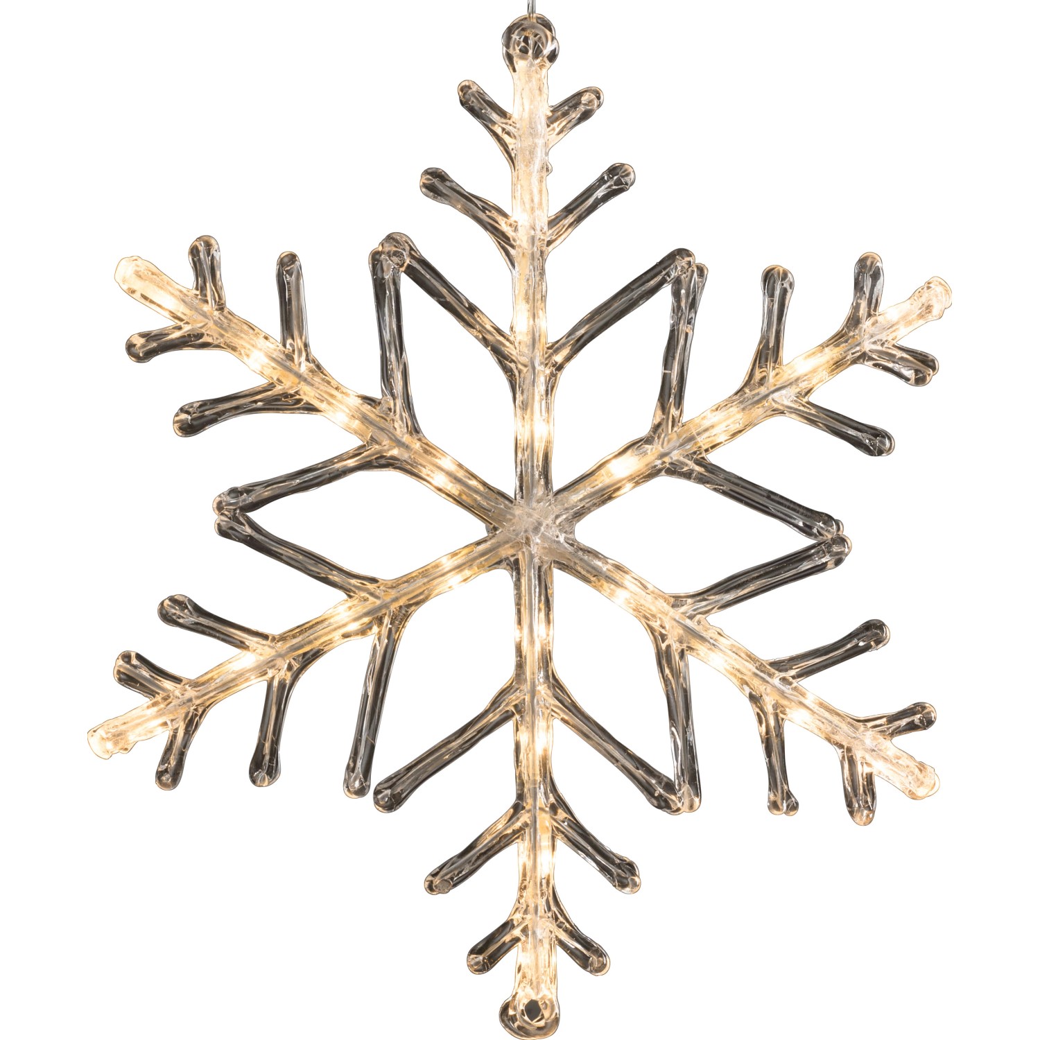 Konstsmide Venkovní LED světelná dekorace Vločka 24 LED teplá bílá, 40 x 40 cm nakoupit u OBI