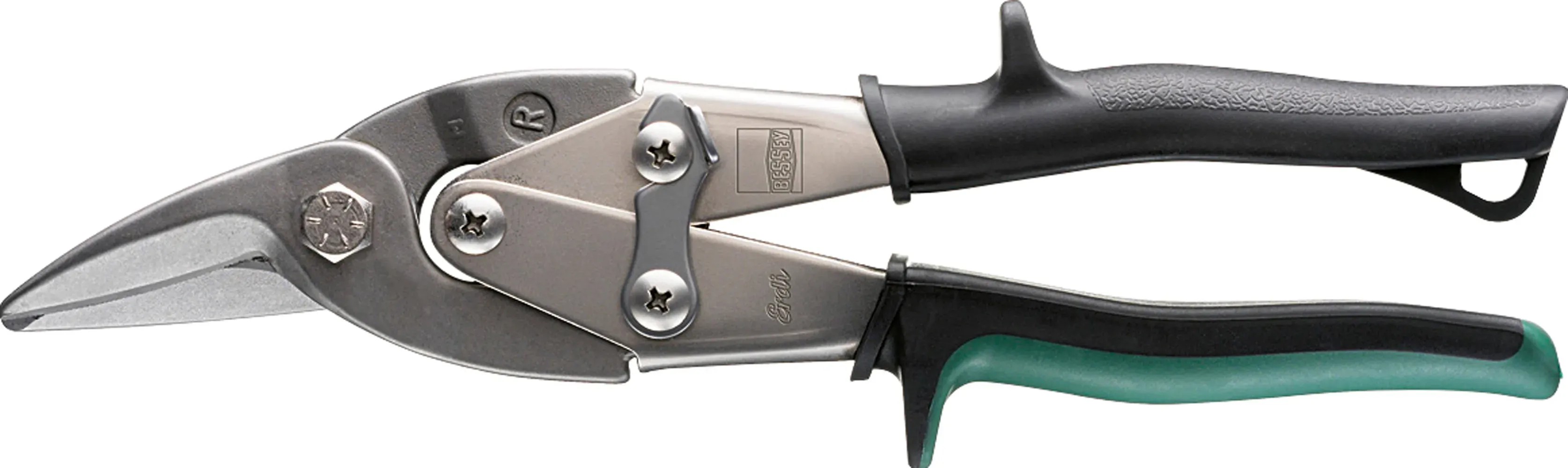 Erdi Nůžky na plech na tvarové řezy D16-SB, pravé, 240 mm nakoupit u OBI