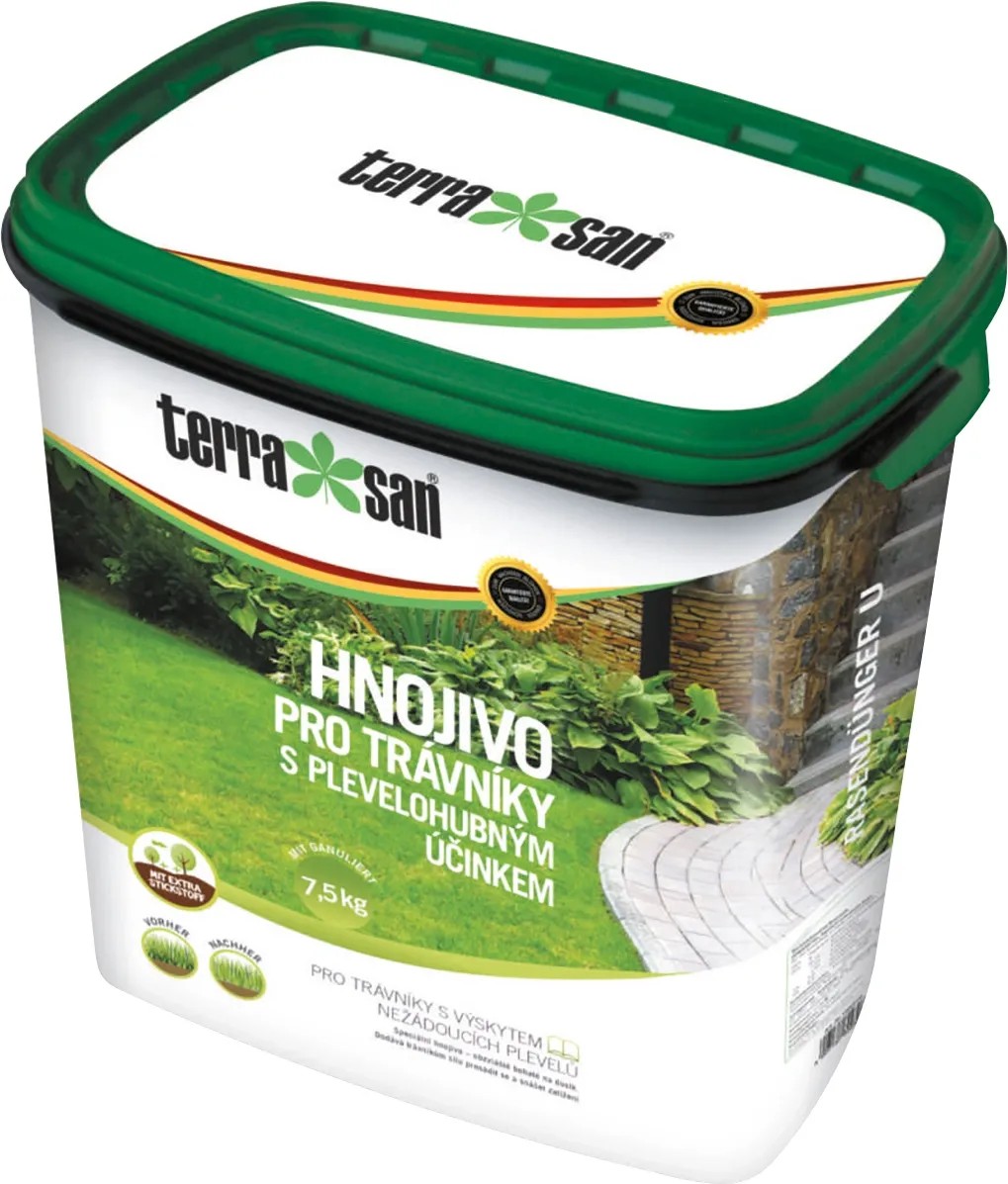 Terrasan Hnojivo pro trávníky proti pleveli 7,5 kg
