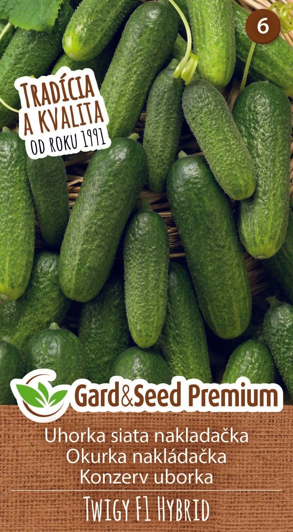 GardenSeed Premium Semínka Okurka nakládačka Twigy F1 Hybrid nakoupit u OBI