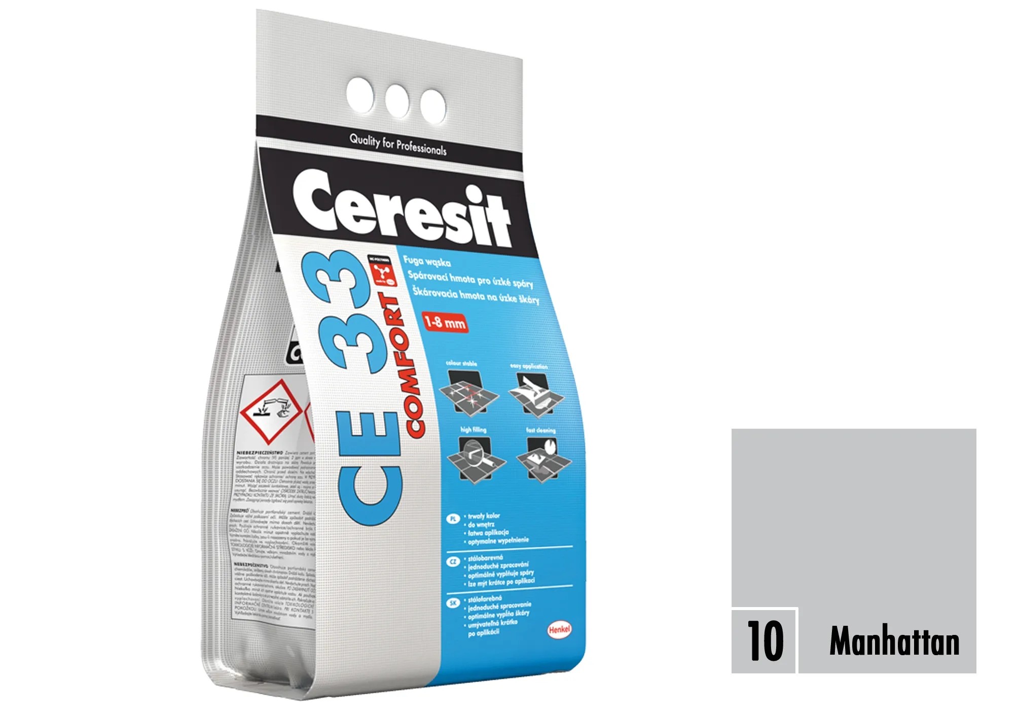 Ceresit Spárovací hmota CE 33 Manhattan, 5 kg