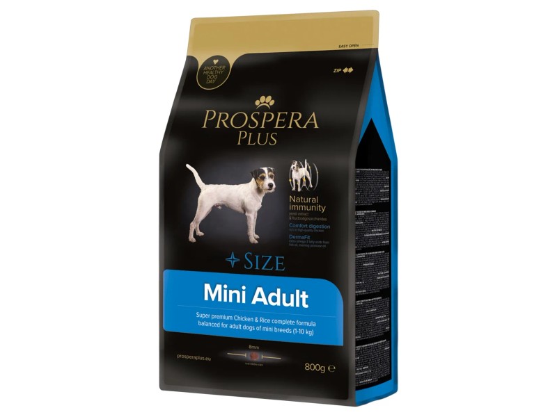 Prospera Plus Granule pro psy Mini Adult kuře s rýží, 800 g nakoupit u OBI