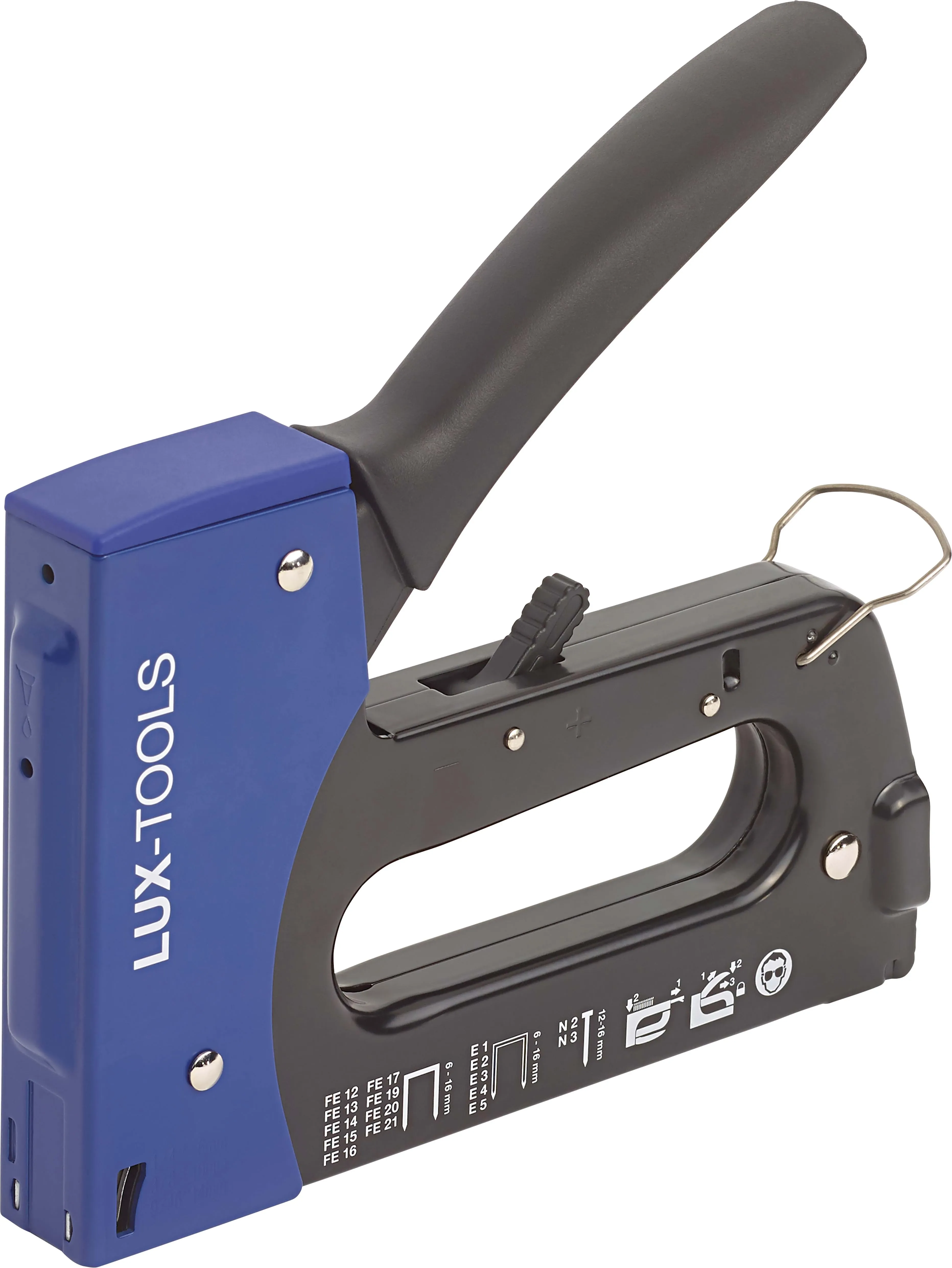 LUX Ruční sponkovačka Comfort pro sponky 6 mm - 16 mm a hřebíky 14 mm ...