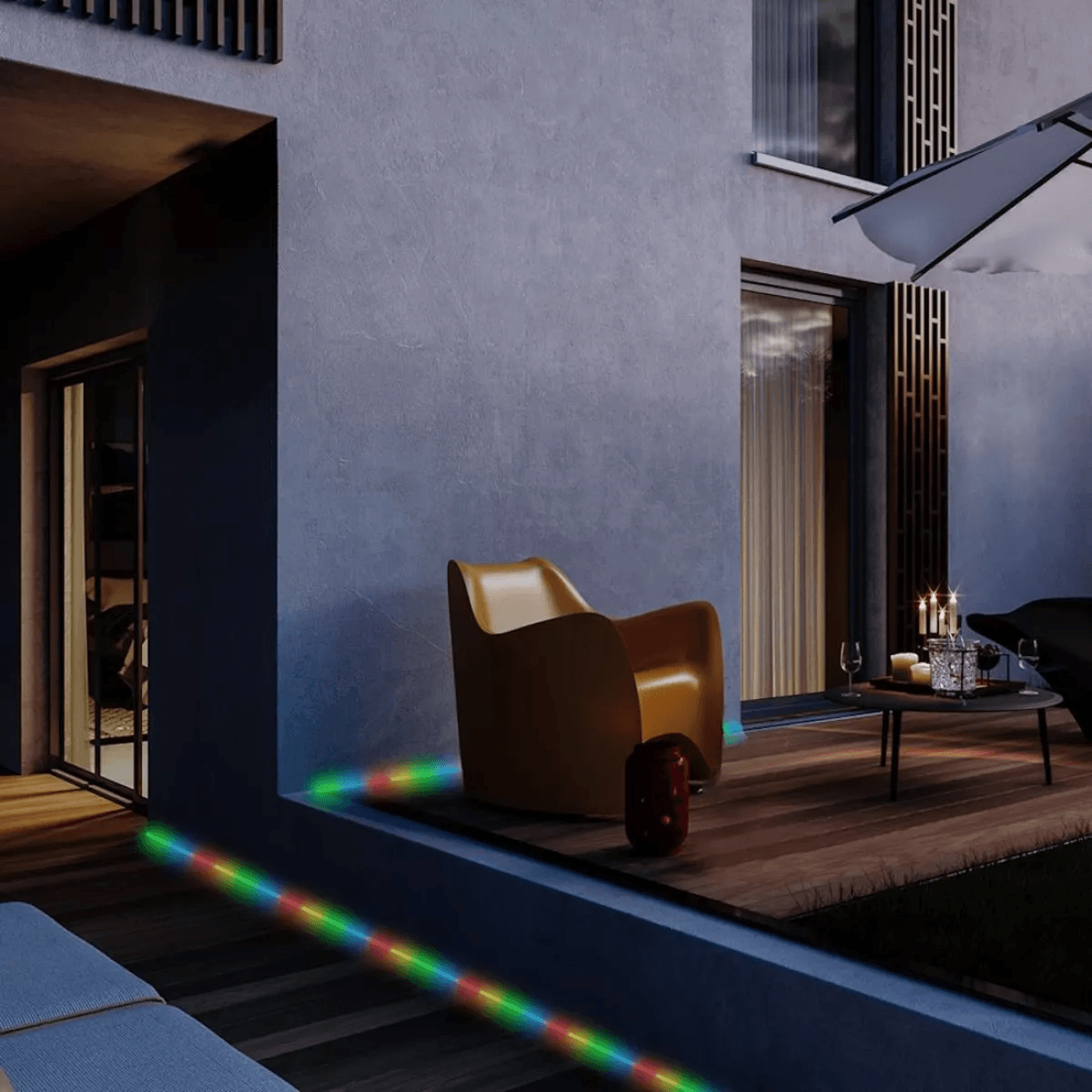 Briloner Solární LED pásek venkovní IP44, RGB, 10 m koupit v OBI