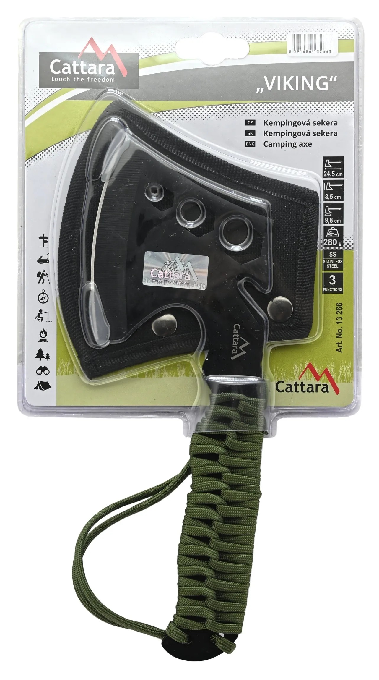 Cattara Sekera VIKING s pouzdrem, 24 cm nakoupit u OBI