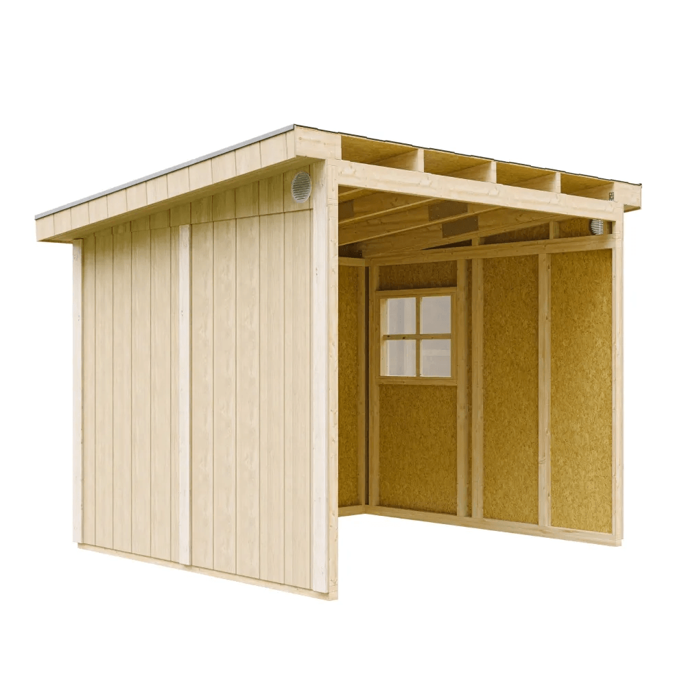 Timbela Zahradní domek - přístavba M938B z LP SmartSide, přírodní, 236 ...