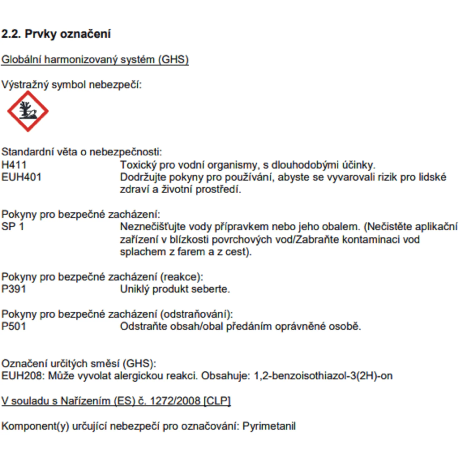 Fungicid proti strupovitosti jádrovin a plísni šedé Scala 10 ml