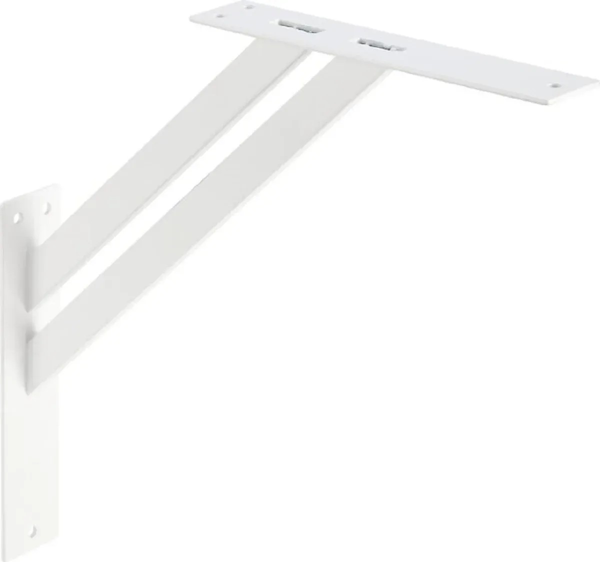 Konzole zátěžová bílá 300 x 300 mm nakoupit u OBI