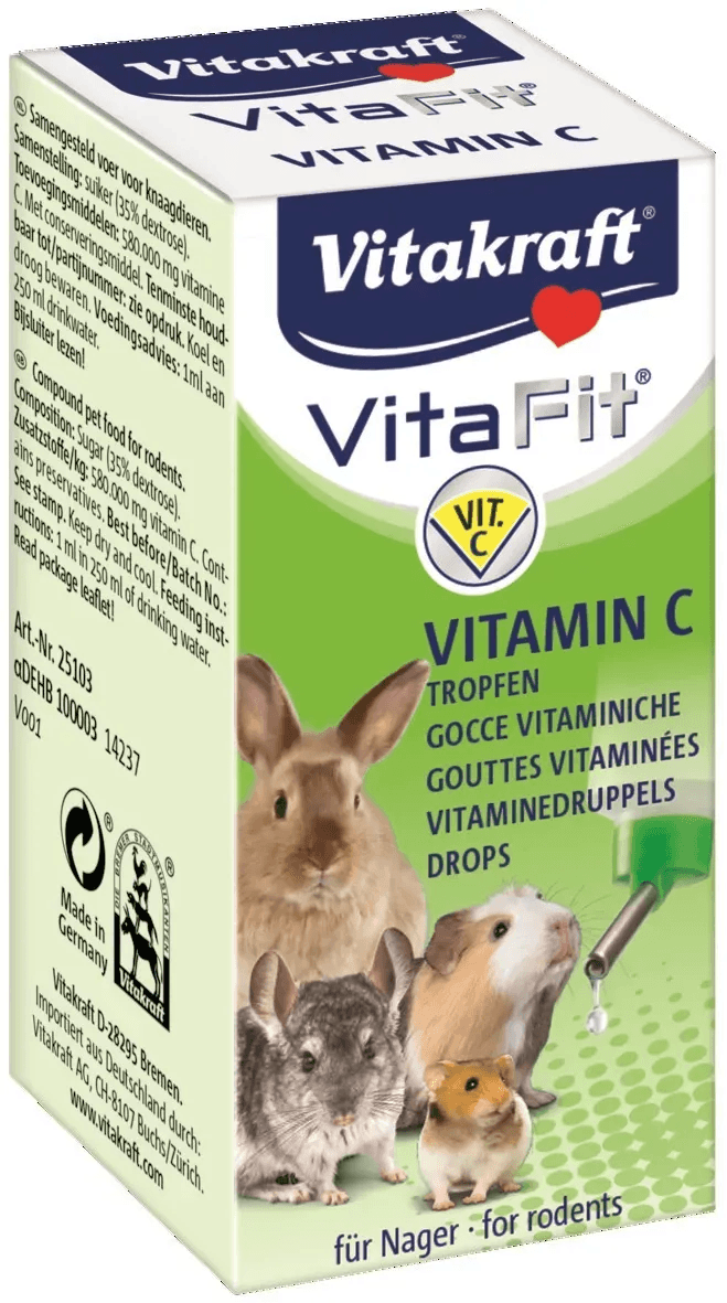 Vitakraft Vitamínové kapky pro hlodavce Vita Fit Vitamin C, 10 ml ...