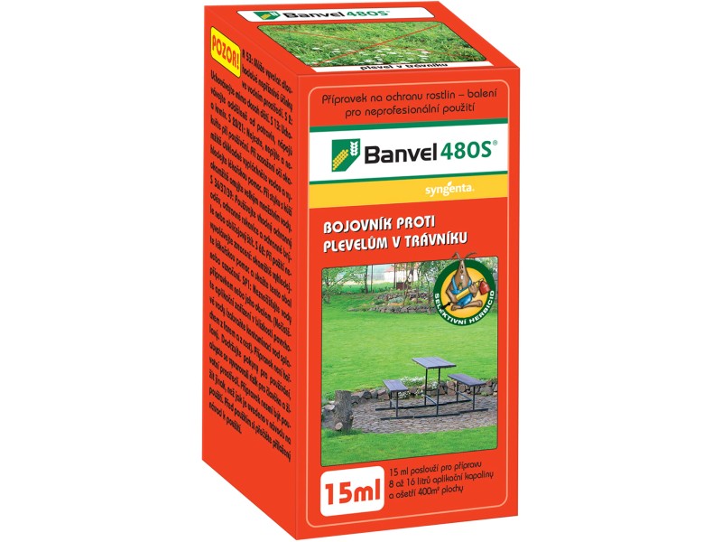 Syngenta Banvel 480 S Herbicid 15 ml nakoupit u OBI