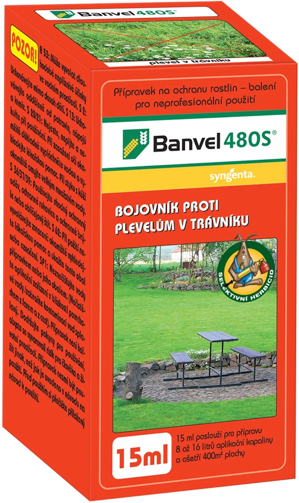 Syngenta Banvel 480 S Herbicid 15 ml nakoupit u OBI