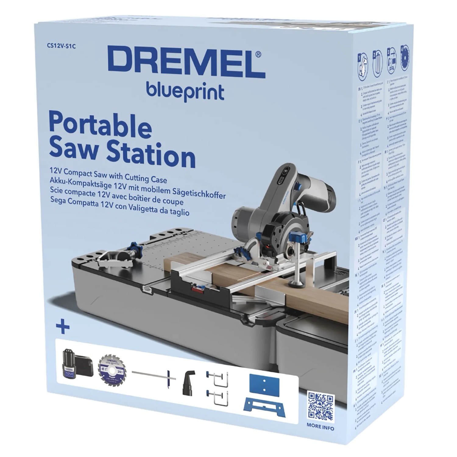 Dremel Mobilní řezací stanice Blueprint CS12V-S1C