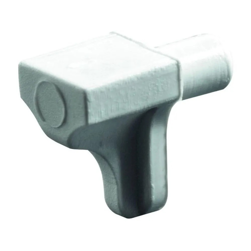 Hettich Podpěra police 5 mm bílá, 20 ks