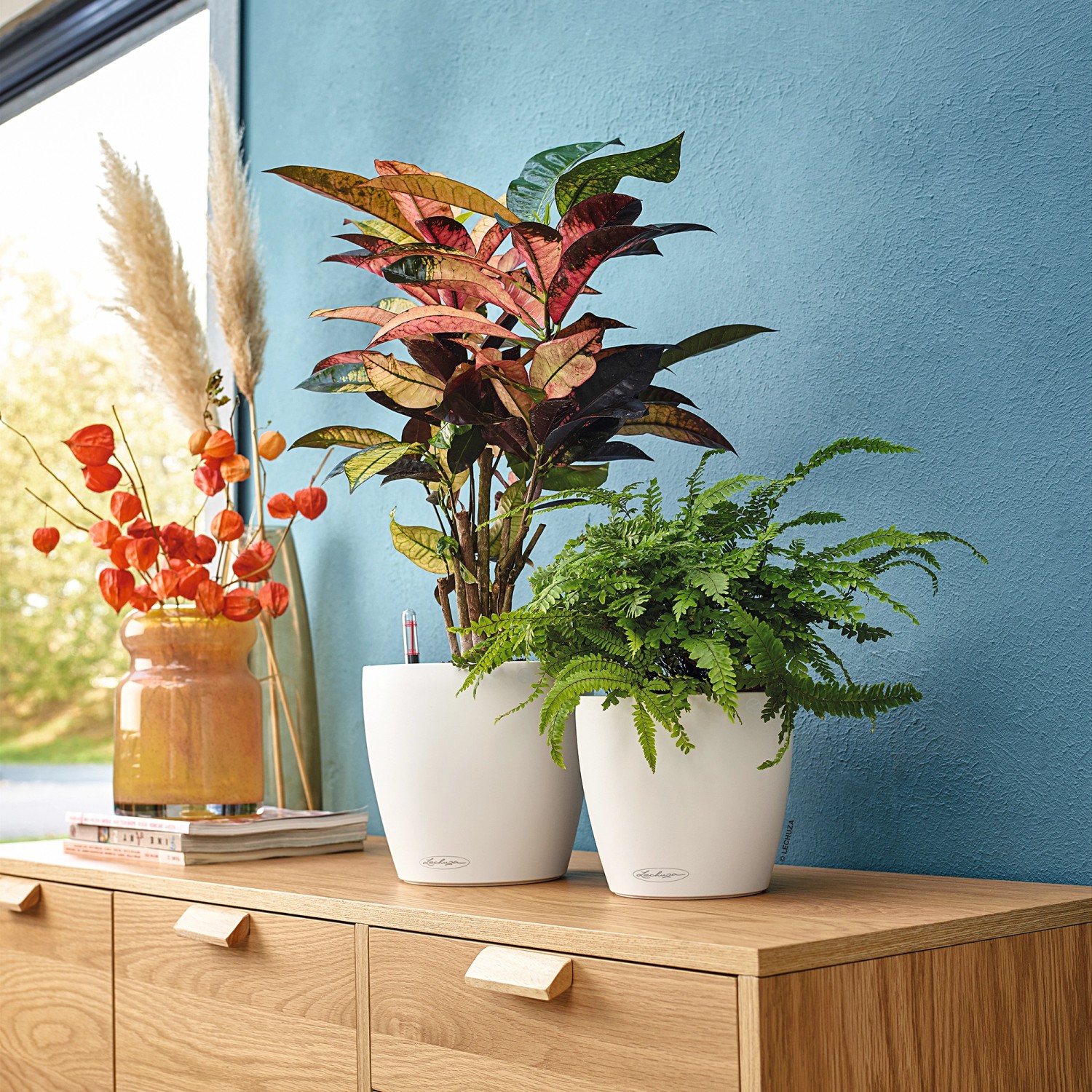 Lechuza Samozavlažovací květináč CLASSICO Color 21 bílá, pr. 21,5 x 20,5 cm nakoupit u OBI