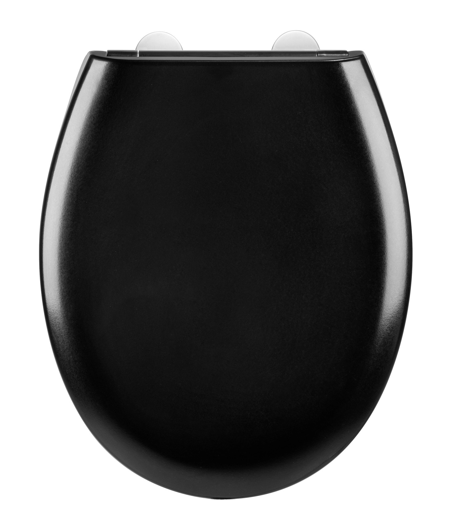 Wenko WC sedátko Rieti, duroplast, EasyClose, kovové závěsy, černá ...