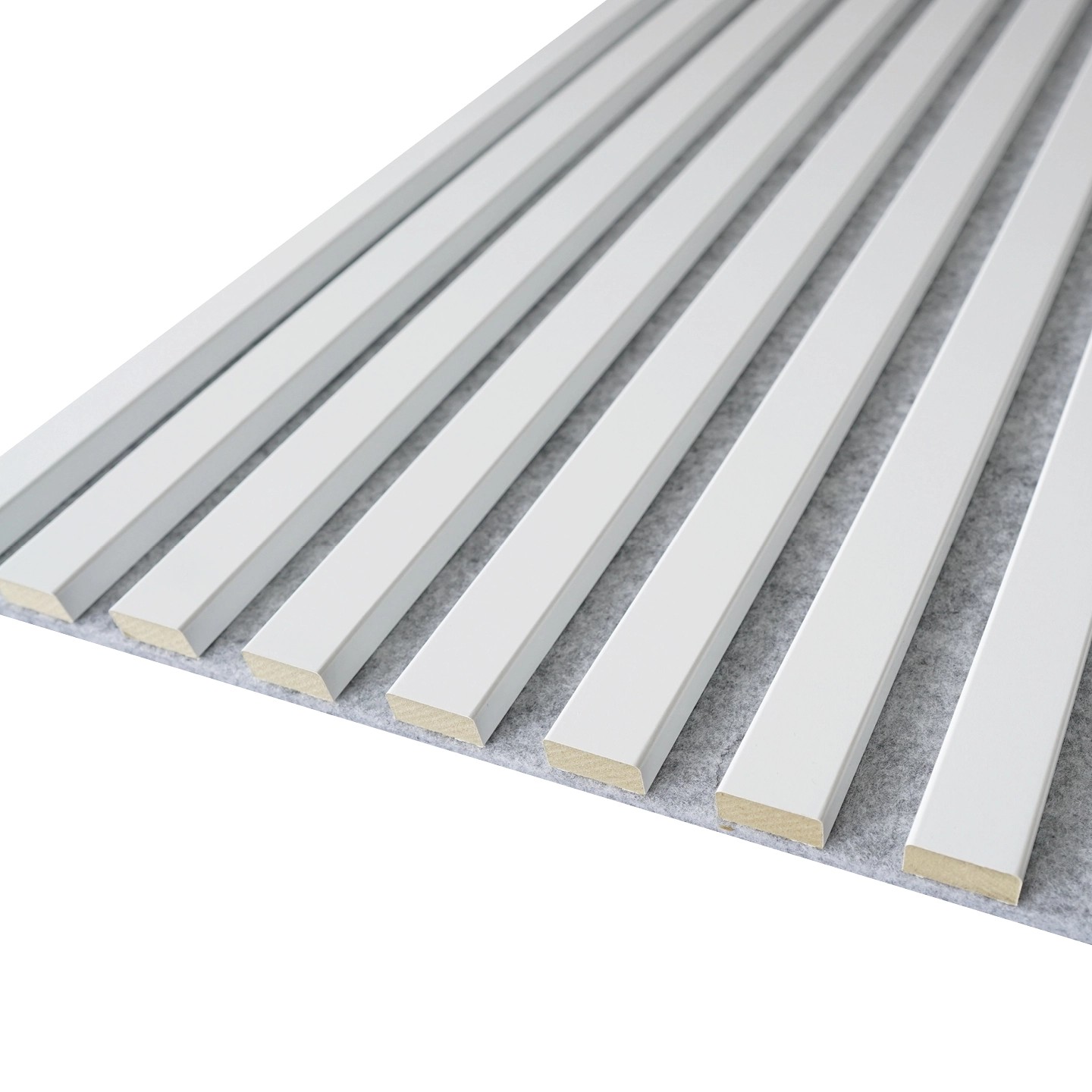 ASKO Designový akustický panel bílý/šedá plsť 20 x 420 x 2600 mm koupit ...