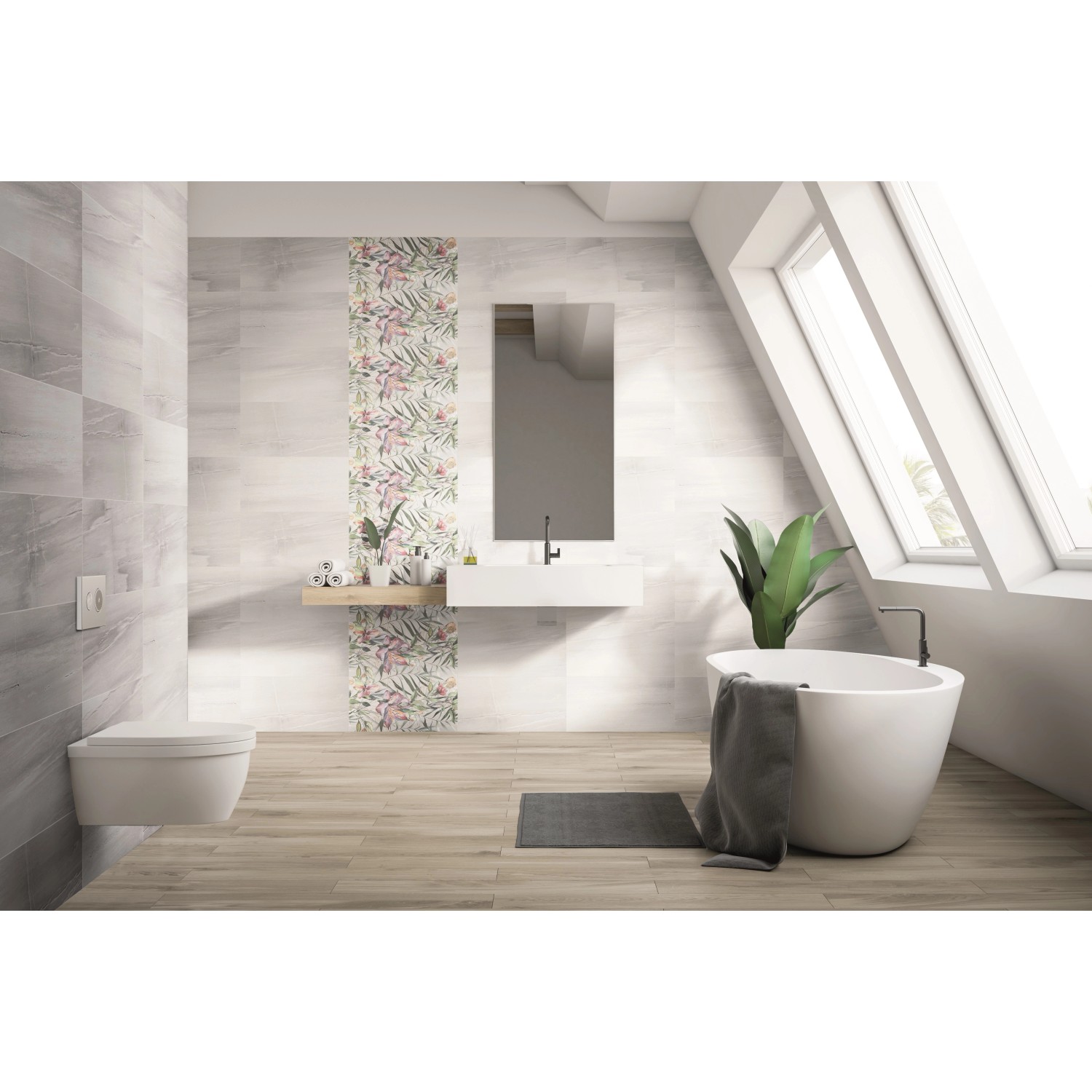 CERAMIKA COLOR Obklad Silvana White 25 x 40 cm nakoupit u OBI