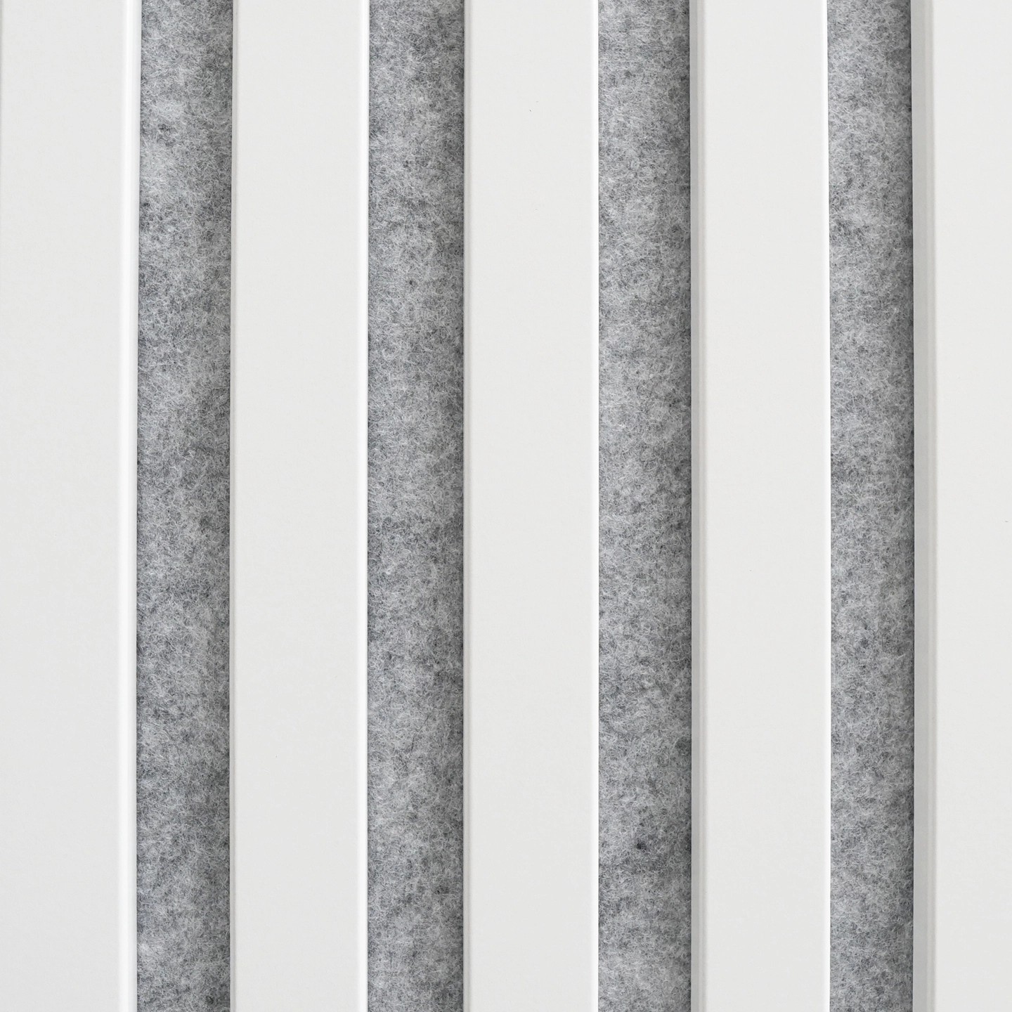 ASKO Designový akustický panel bílý/šedá plsť 20 x 420 x 2600 mm ...