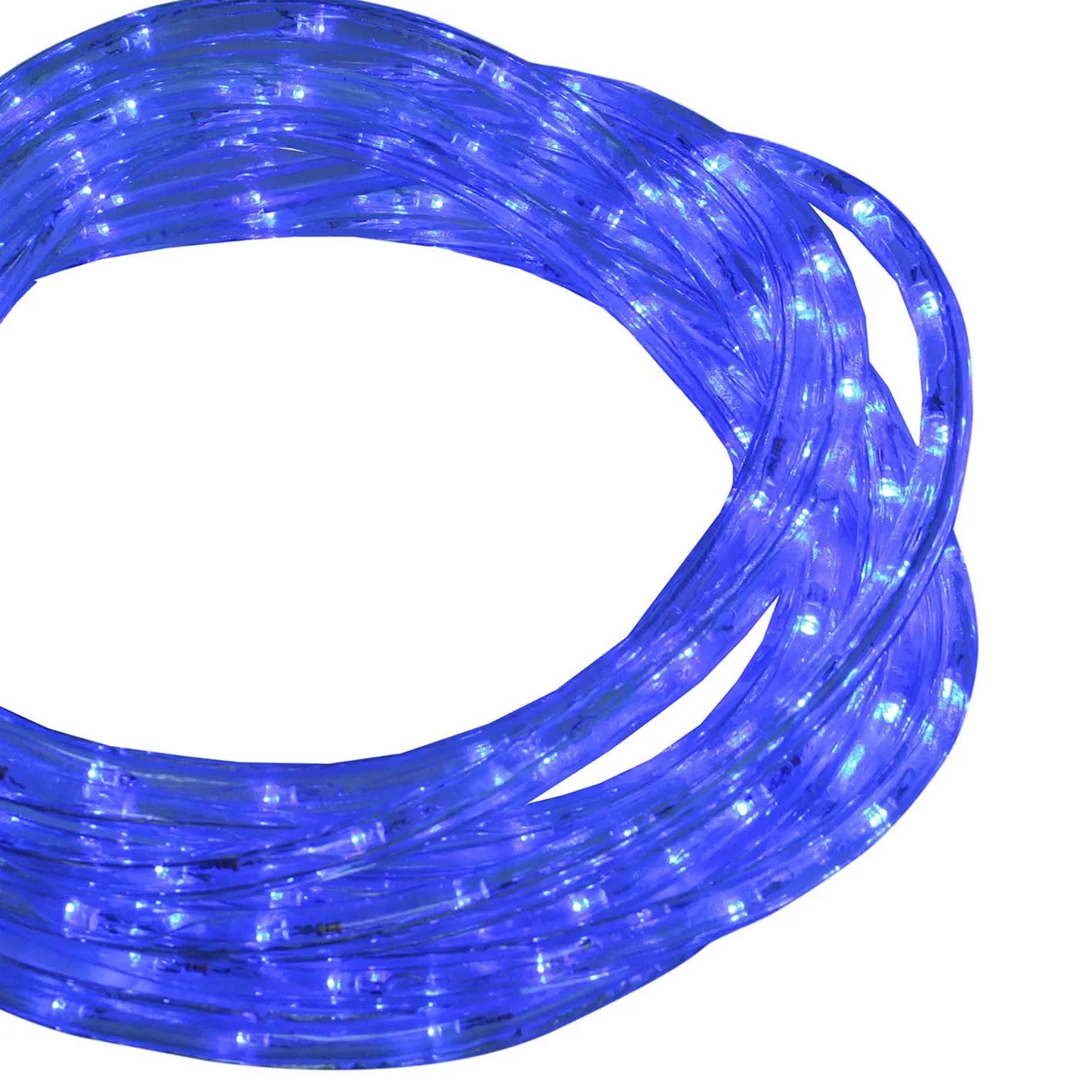 Just Light. Světelný LED pásek Elvis, 3lm, 6000K, IP44, modrá, 14 m ...