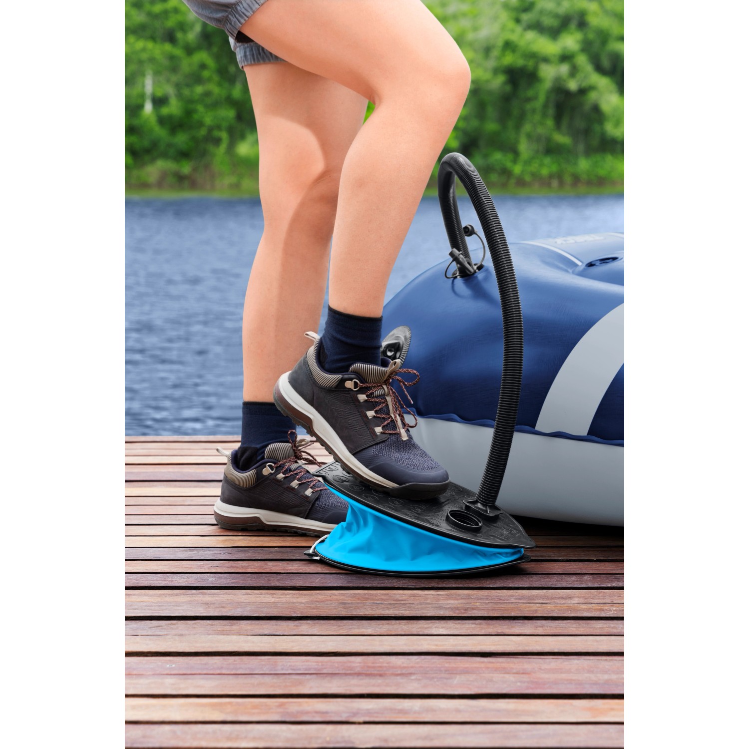 Bestway Nožní pumpa Air Step 1400 ml koupit v OBI